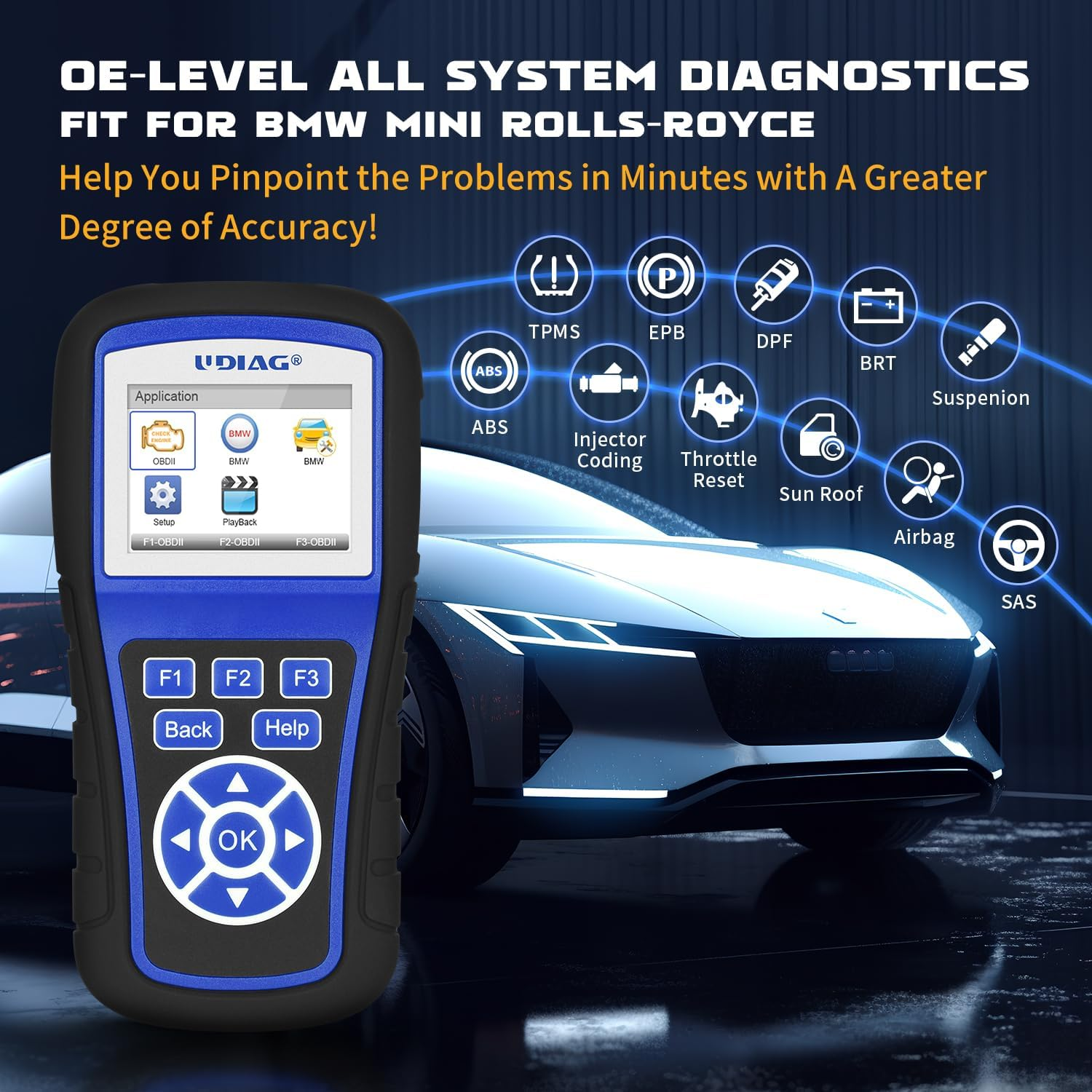 Why A200 Full System Diagnostic Scan Tool OBDII Check Engine Light Bi ...